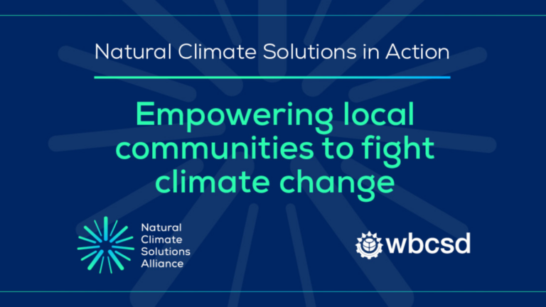 Natural Climate Solutions in Action: Empowering local communities to ...