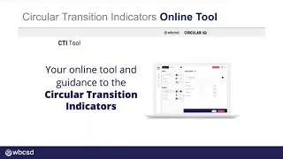 Circular Transition Indicators (CTI) introduction video 6 – online tool ...