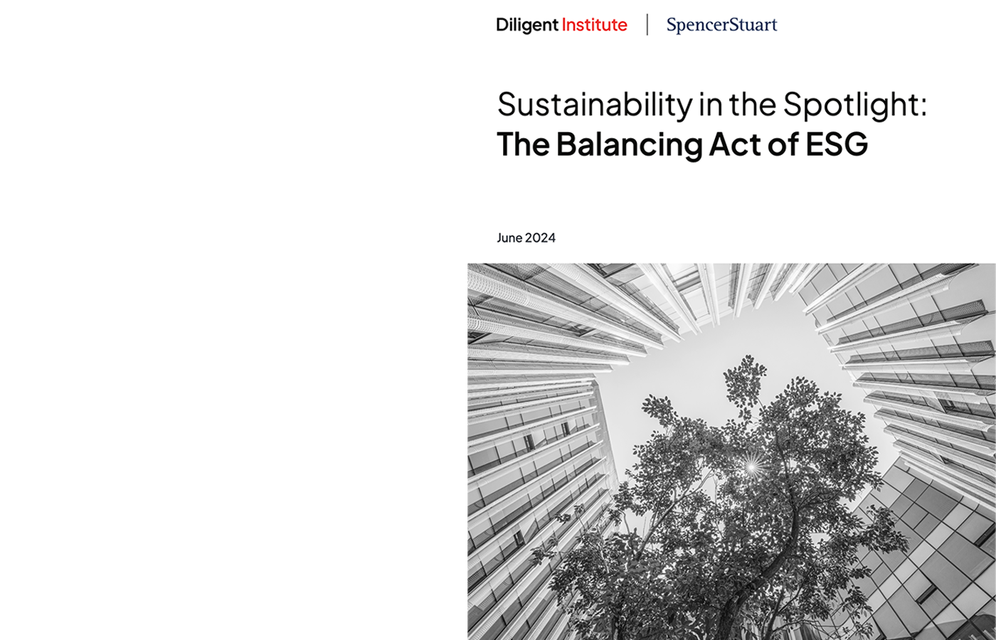 Sustainability in the Spotlight: The Balancing Act of ESG – Spencer ...
